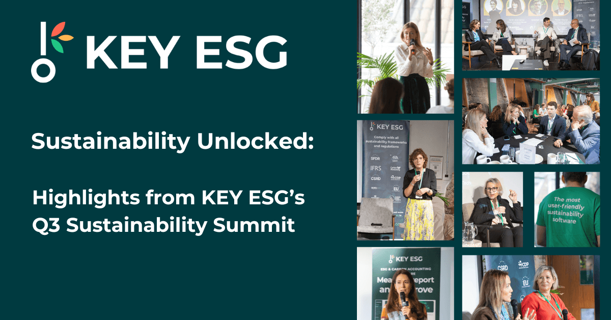 Highlights from KEY ESG's Q3 Sustainability Summit 2025